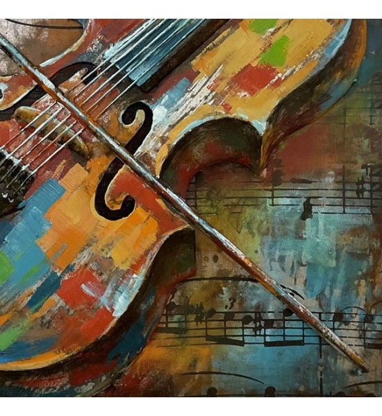 TABLEAU METAL relief - art-of-noise
